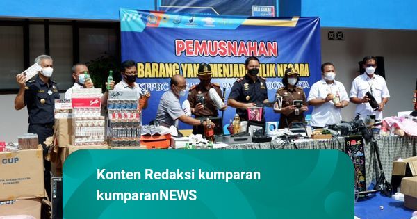 Bea Cukai Yogya Musnahkan Ribuan Barang Impor Ilegal Sex Toys Banyak